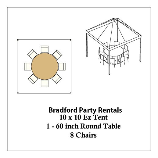 10' x 10' Canopy - Bradford Party & Event Rentals | Event Rentals ...